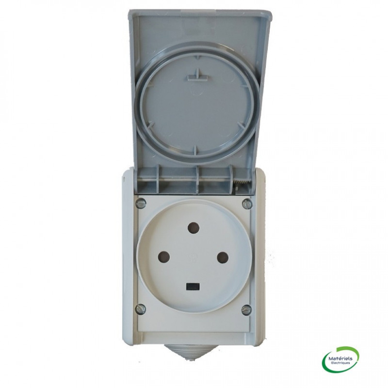 Prise de courant Plexo étanche 2P+T 16A - LEGRAND 069731L