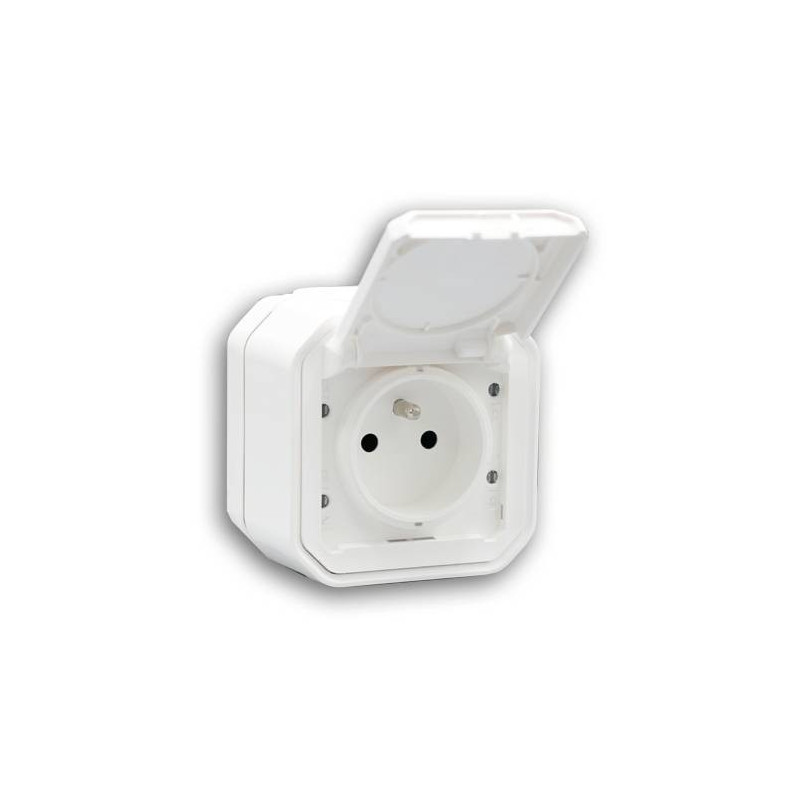 Prise de courant Plexo étanche 2P+T 16A - LEGRAND 069731L