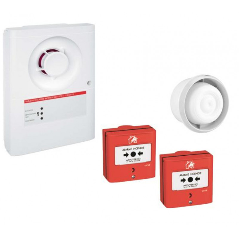 Kit tableau alarme incendie type 4 - URA 346005