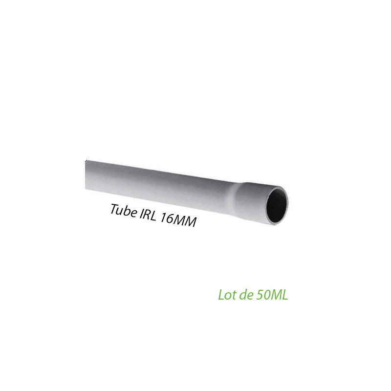 Tubes IRL PVC rigides : protection circuits apparents