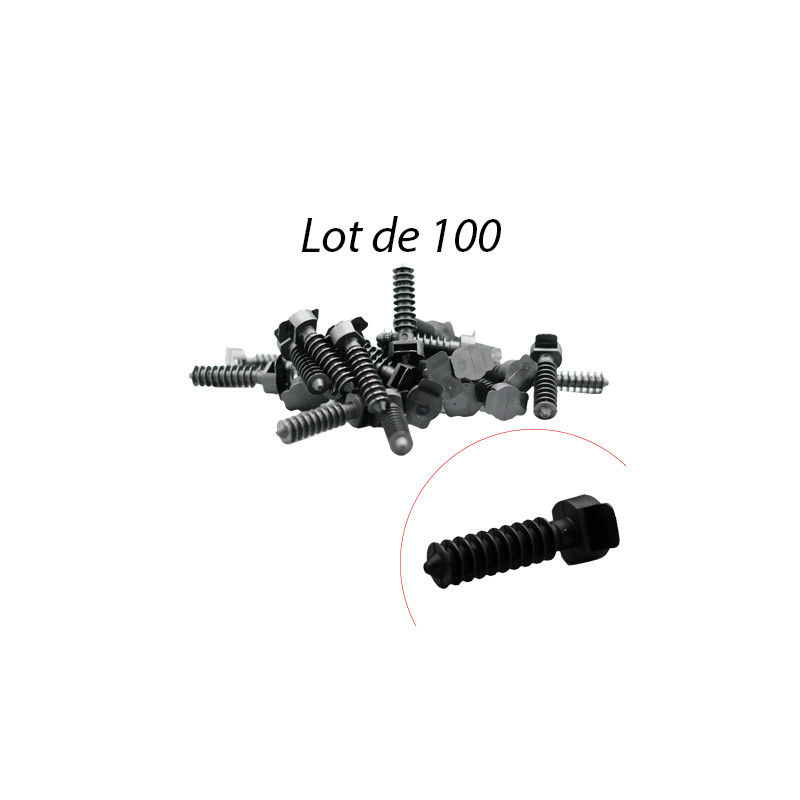 Embase noir pour collier d'installation boîte de 100 pièces - STERLING ...