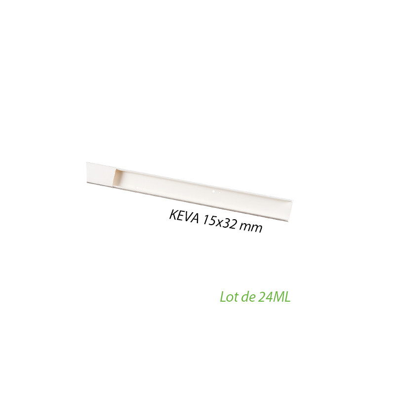 Moulures KEVA 15x32mm 1 compartiment - PLANET WATTOHM 11541