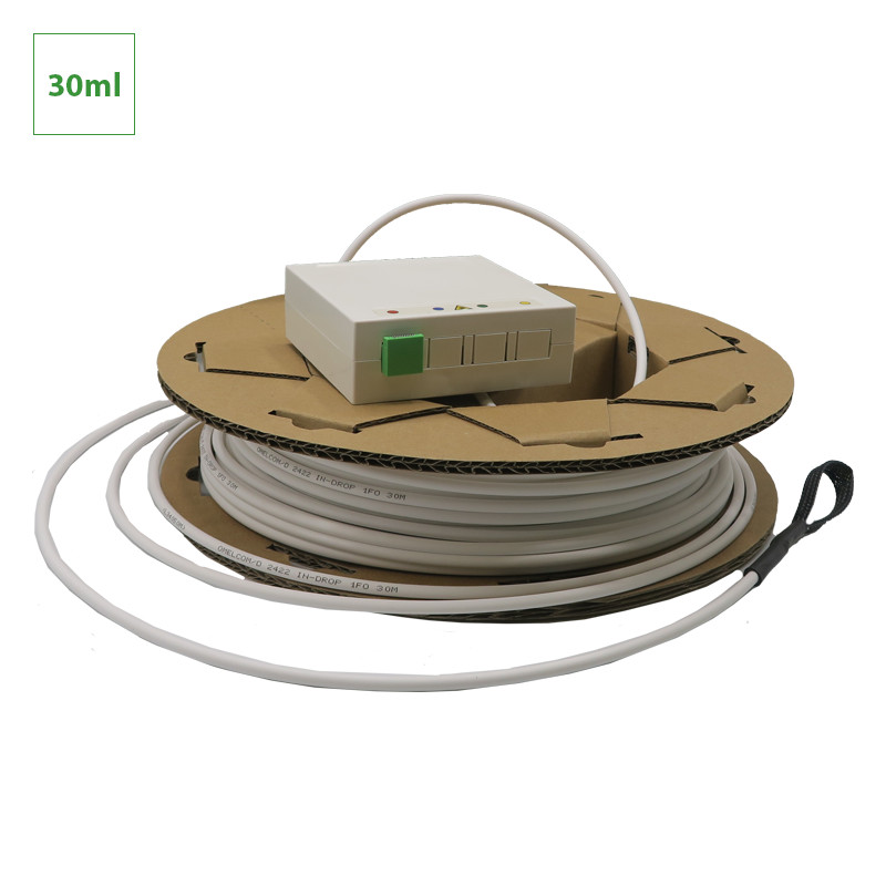PTO Fibre Optique intérieur FTTH 1 FO 30ml - OMELCOM MO413