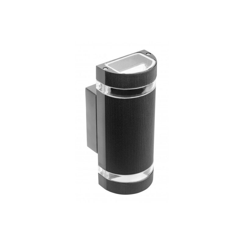 Applique exterieur bidirectionnel SILVA Noir 2xGU10
