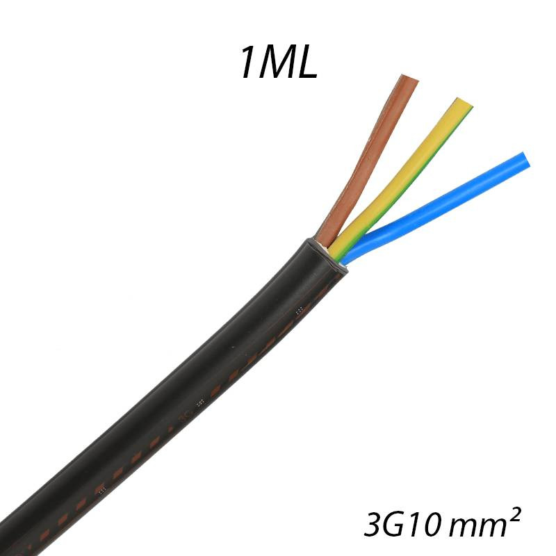 Câble U1000 R2V 3G10² Coupe au mètre