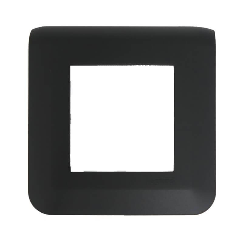 Legrand 079042L - Mosaic Plaque 2 modules Noir