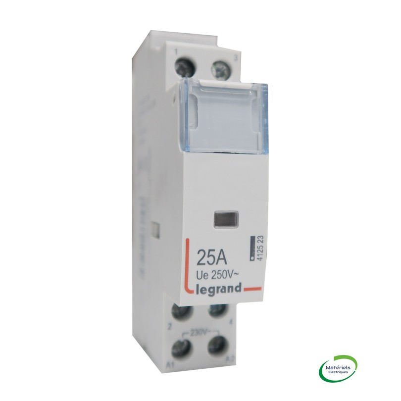 LEGRAND 412523 - Contacteur de puissance 2P 230V 25A 2F
