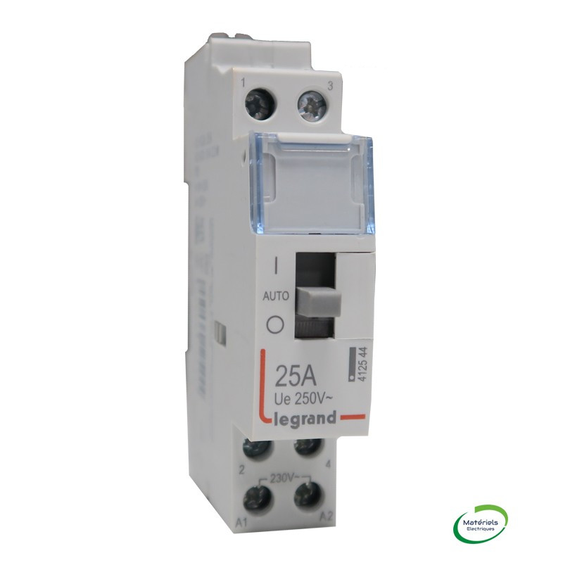 LEGRAND 412544 - Contacteur de puissance 2P 230V 25A 2F