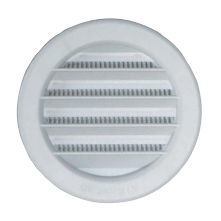 Grille d'aération encastrable 100mm blanc EOLIANCE 010607