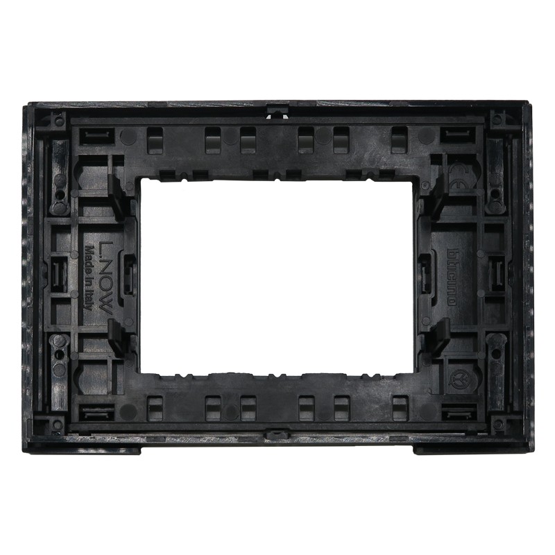 Plaque noir Living Now 3 modules BTKA4803KG