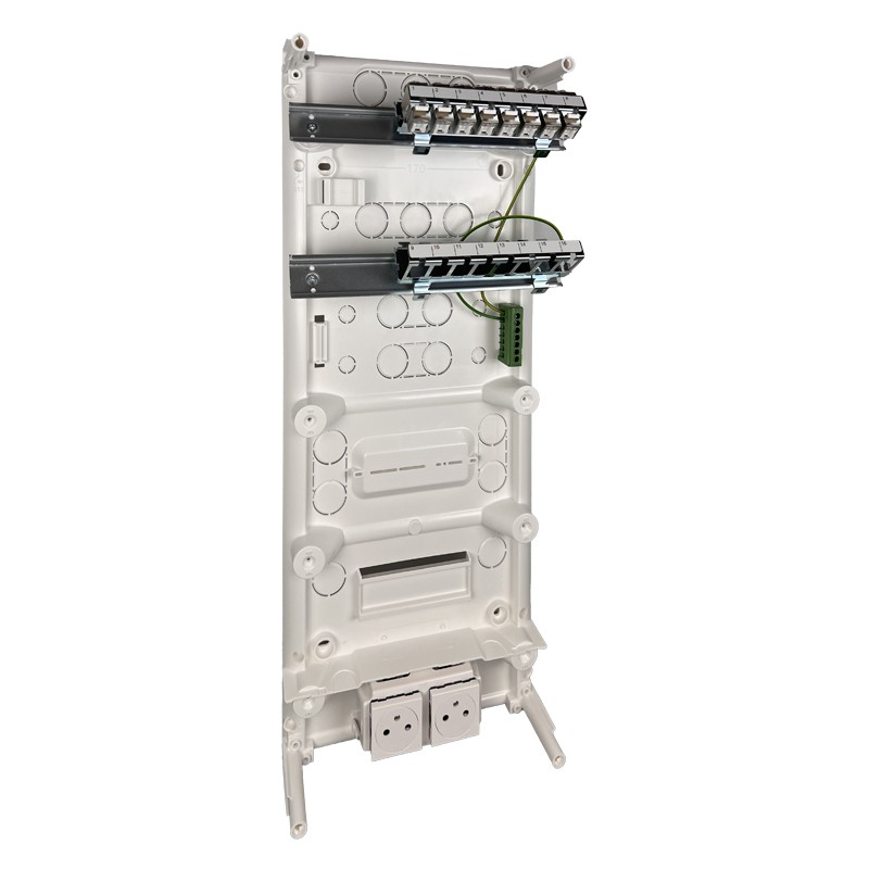 Coffret communication Grade 3 TV 8RJ45 CAT 6A - COML004